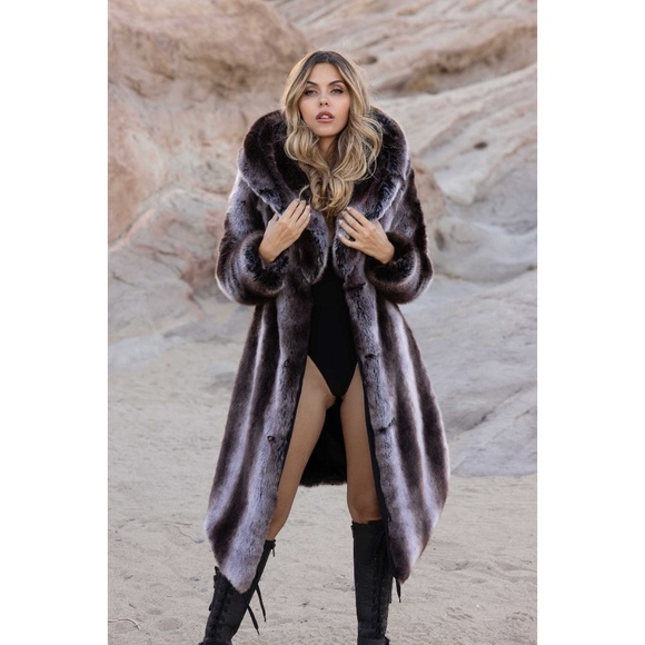 to do: FURROCIOUS FURR | Jackets & Coats | Furrocious Furr Womens Luxury Brown Tissavel ...
